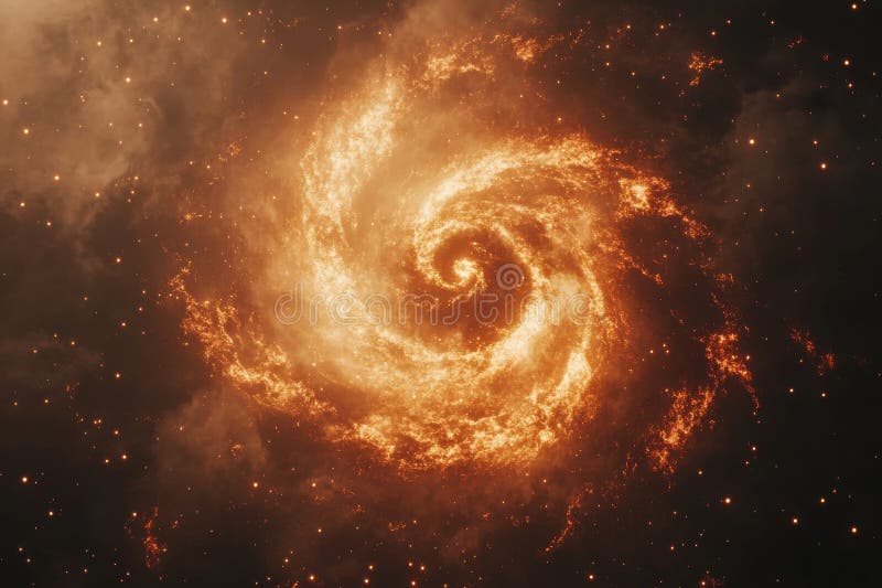 A Cosmic Nebula Space Background of the Universe Filled with Stars in ...