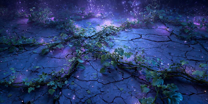 Cosmic Nebula Stunning Deep Space Background Stock Illustrations ...