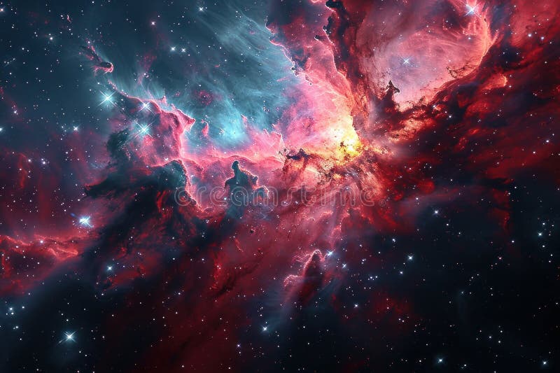 Cosmic nebulae stock photo. Image of futuristic, nebula - 367596020