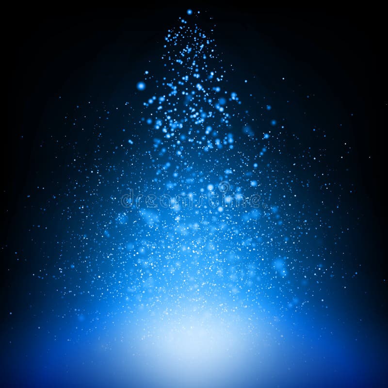 Cosmic Night View with Light. EPS 10 Stock Vector - Illustration of ...