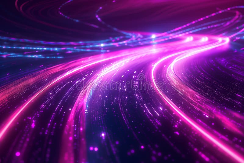 A Cosmic Path through Glittering Galaxies Stock Image - Image of galaxy ...