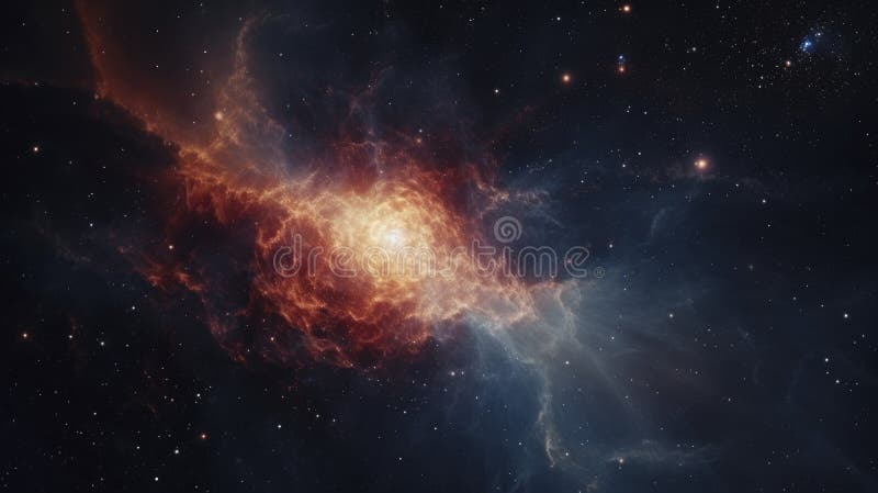 Cosmic Photo of Star at Close Range , Detailed High Resolution ...
