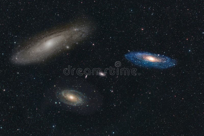 Outer Space with Stars and Galaxies Stock Photo - Image of astronomy ...