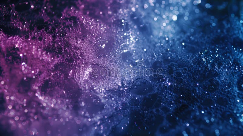 Cosmic Soap Bubbles: Blue & Purple Gradient Abstract Texture Background ...