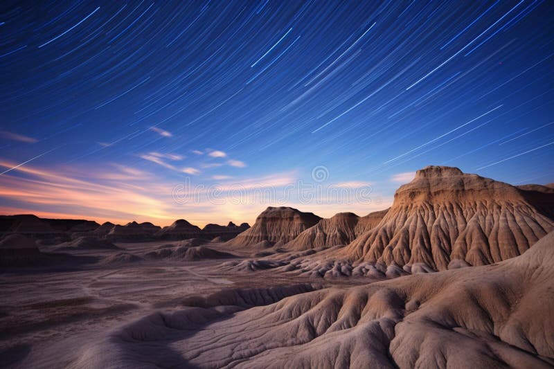 Cosmic Spectacle in the California Desert Stock Illustration ... Cosmic Spectacle in the California Desert Stock Illustration ...