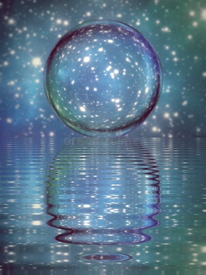 Cosmic Sphere of Moving Particles. Animation Stock Photo - Image of ...