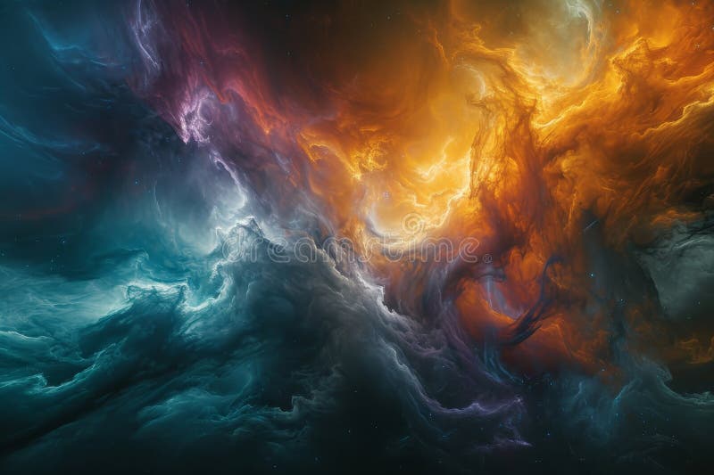 Cosmic Struggle stock illustration. Illustration of cosmic - 310357682