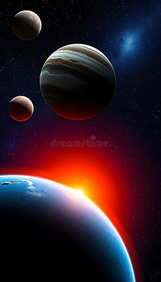 Striking Planetary Alignment Stock Photos - Free & Royalty-Free Stock ...