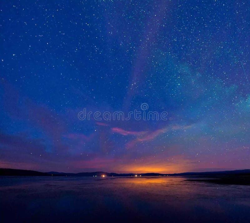 Cosmic Sunset stock photo. Image of hawaii, cloud, relaxing - 6785858