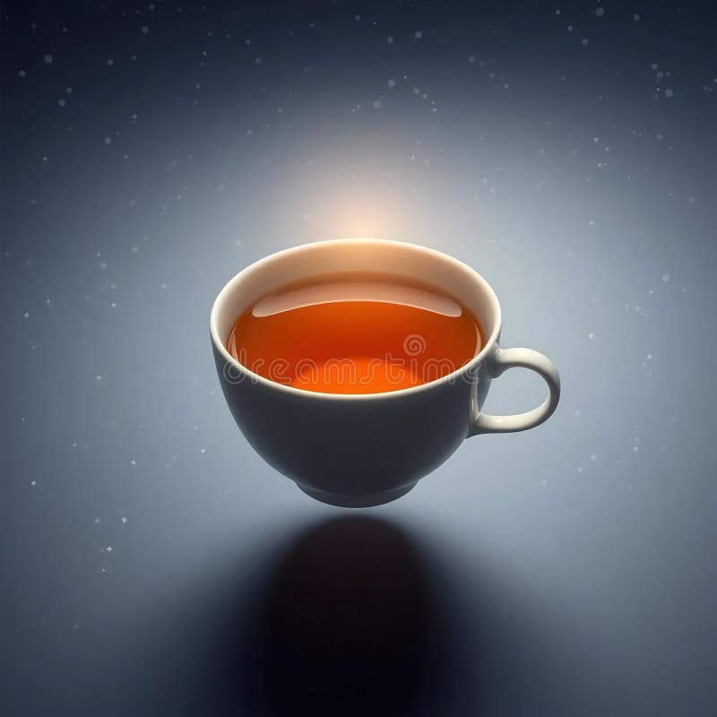 Cosmic Tea Cup stock photo. Image of space, fantasy - 366832236