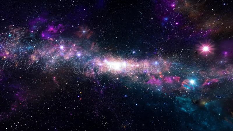 Cosmic Universe Wallpaper Outer Space Background Stock Video - Video of ...
