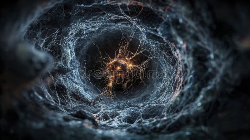 Cosmic Vortex Phenomenon in Space Digital Art Abstract Environment Sci ...