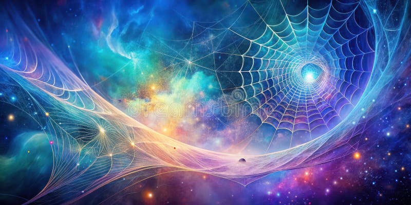 Cosmic Web a Journey through Interconnected Nebulae and Celestial ...