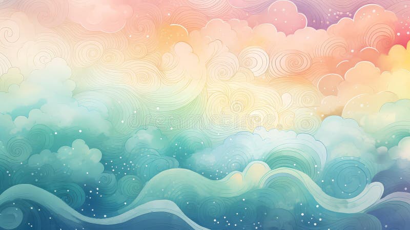 A Cosmicinspired Abstract Pattern Radiating Cosmic Mystery Stock ...