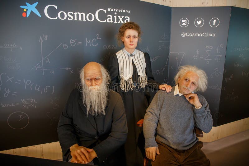 Cosmo Caixa. editorial stock image. Image of einstein - 82072339