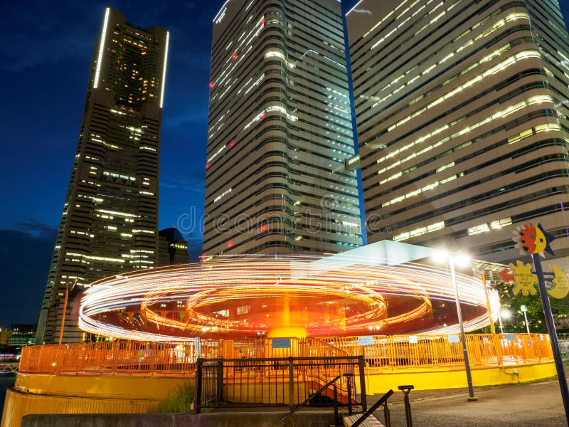 Cosmo World, Yokohama Japan Editorial Photography - Image of vehicle ...