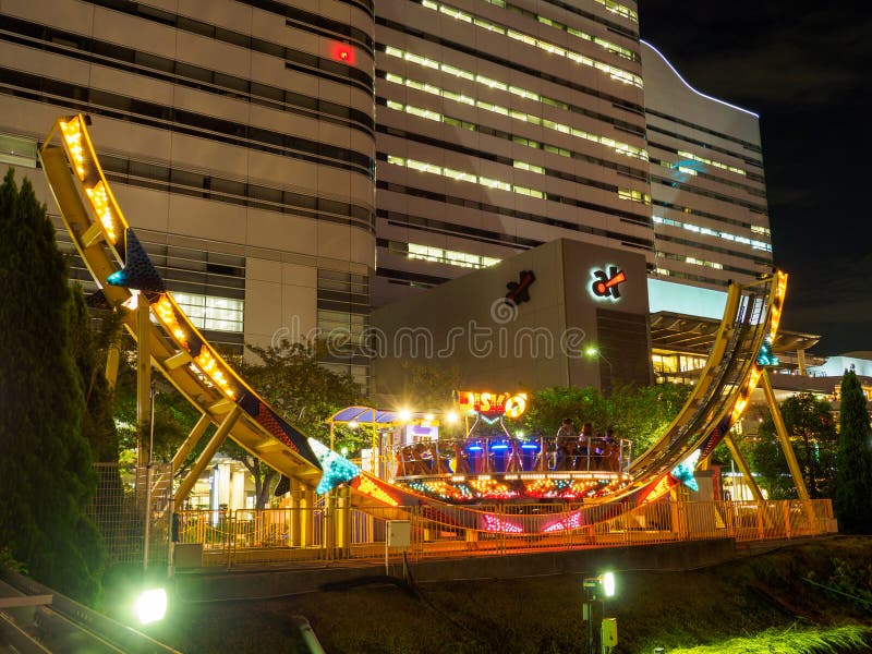 Cosmo World, Yokohama Japan Editorial Image - Image of spot, light ...