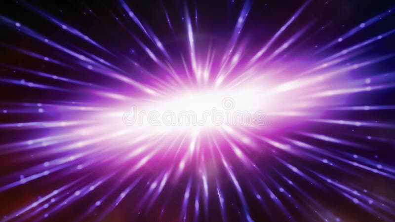 Cosmological Singularity and Light in Space Stock Illustration ...