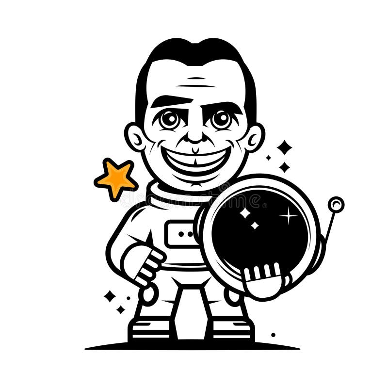 Cosmonaut Helmet 3d Icon. Space Helmet Illustration Stock Vector ...