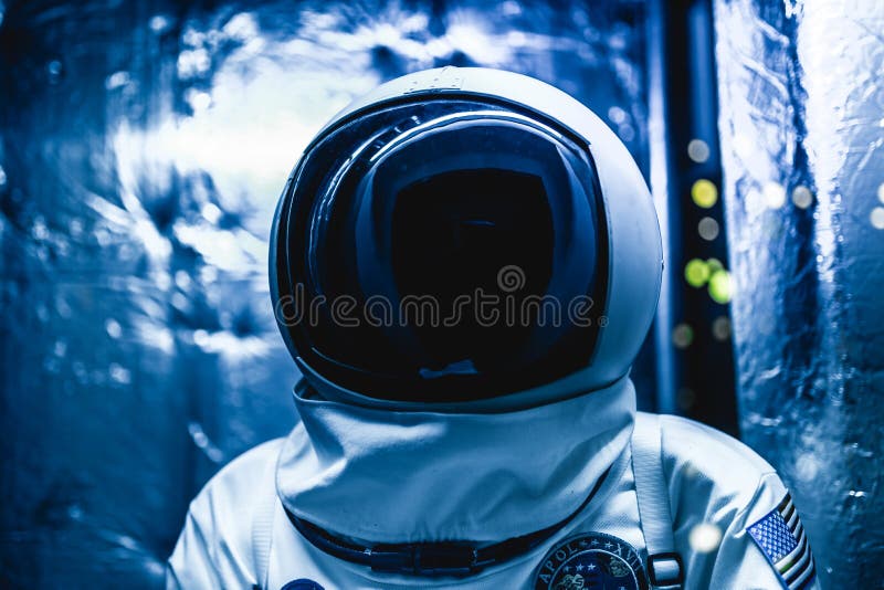 Cosmonaut in a Space Suit Ready To Go To Space Stock Image - Image of ...