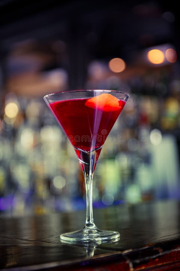Halloween Drinks - Devil S Blood Cocktail Stock Image - Image of party ...