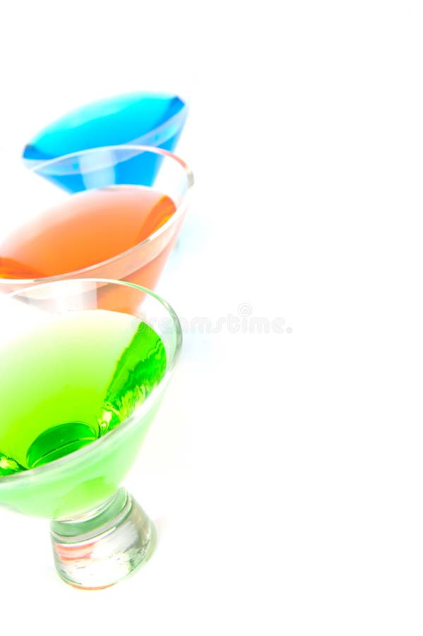 Two Cosmopolitan Cocktails in Traditional Martini Glasses with View To ...