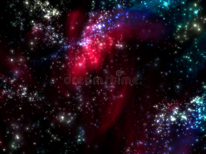 Cosmos abstract background stock illustration. Illustration of fantasy ...