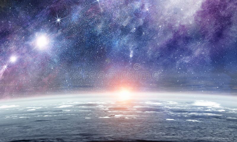 Cosmos artistic backdrop stock photo. Image of telescope - 129997960