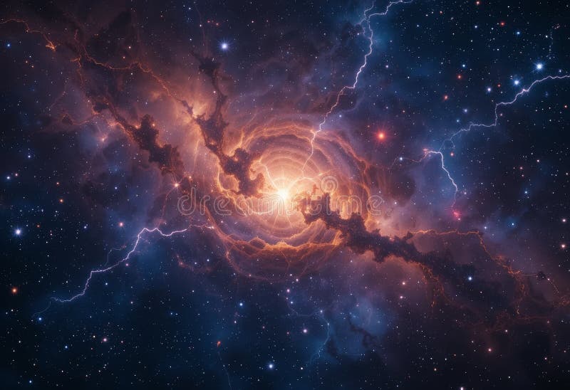 Cosmos Background Universe with Constellation. Stock Image - Image of ...