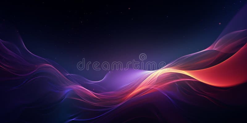 Cosmos Creative Abstract Wavy Texture. Stock Illustration ...