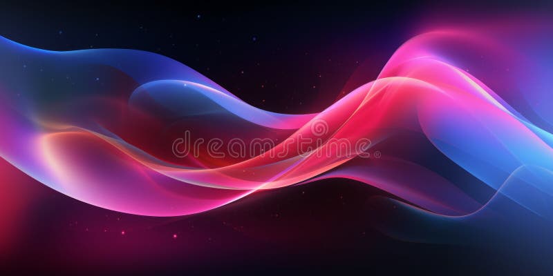 Cosmos Creative Abstract Wavy Texture. Stock Illustration ...
