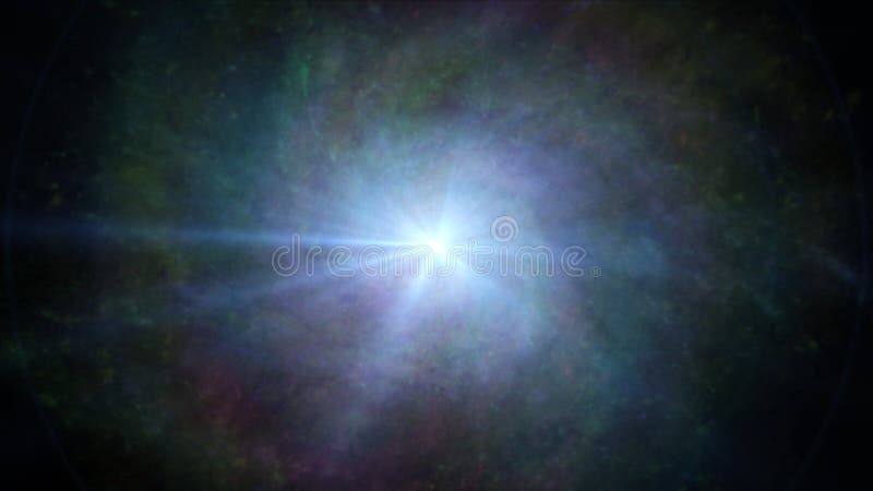 Cosmos Galaxy Nebula Ray Light Stock Illustration - Illustration of ...