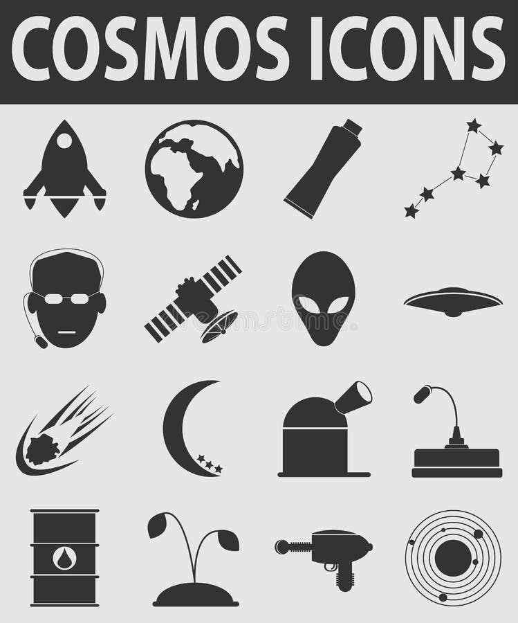 Cosmos icon stock vector. Illustration of pictogram, flat - 67916522