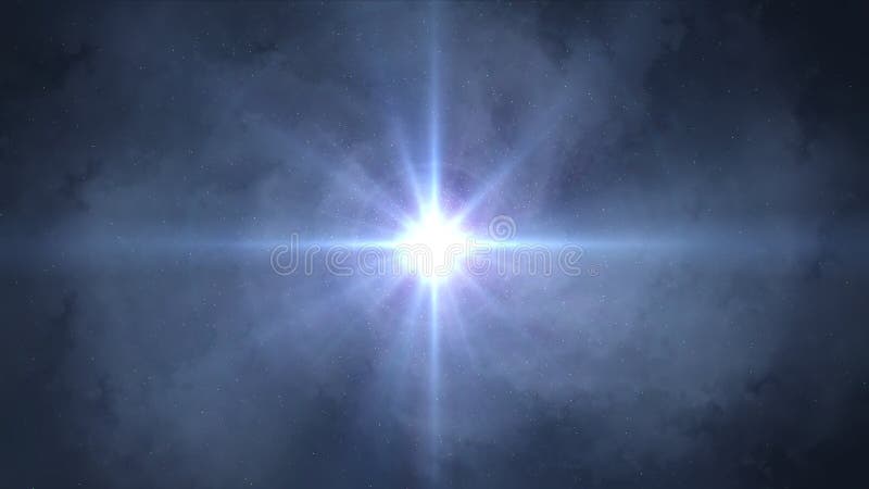 Cosmos Star Ray Light Space Particle Nebula Stock Illustration ...