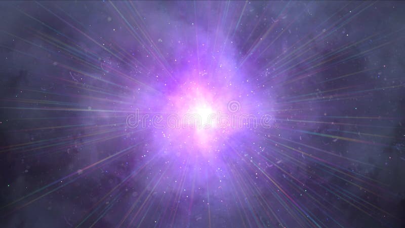 Cosmos Star Ray Light Space Particle Nebula Stock Illustration ...