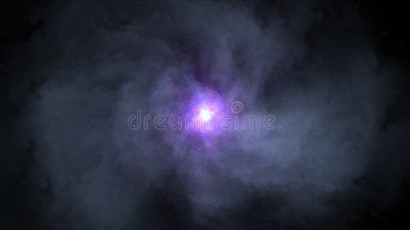 Cosmos Star Ray Light Space Particle Nebula Stock Illustration ...