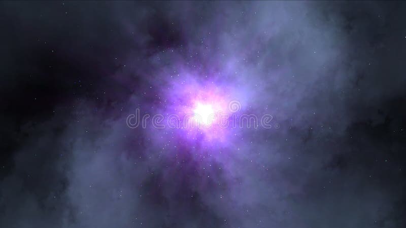 Cosmos Star Ray Light Space Particle Nebula Stock Illustration ...