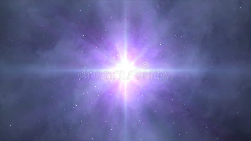 Cosmos Star Ray Light Space Particle Nebula Stock Illustration ...