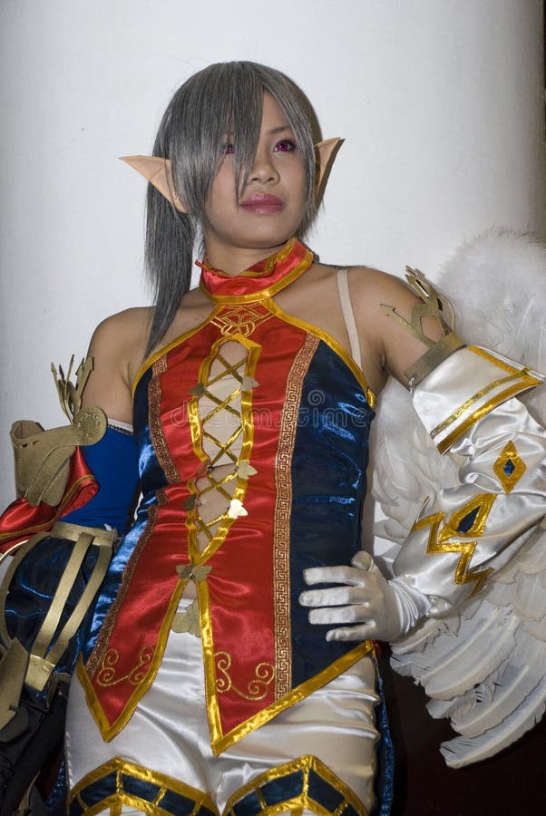 Cosplay costume play editorial stock photo. Image of asia - 18091003