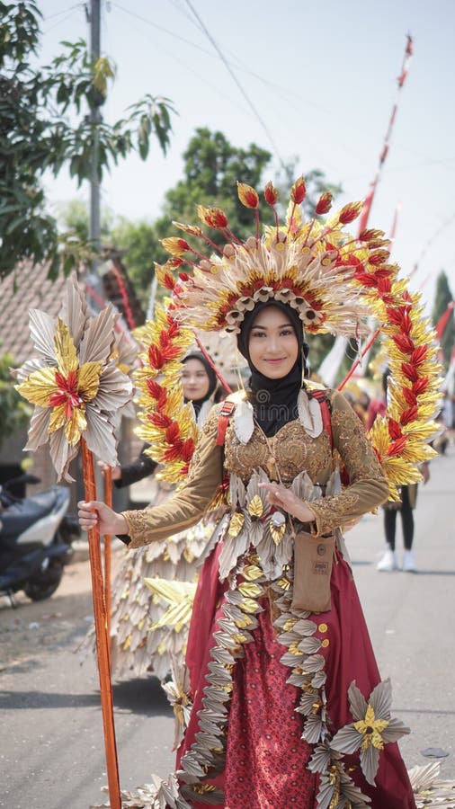 Cosplay Hero Srikandi Indonesia Editorial Image - Image of indonesia ...