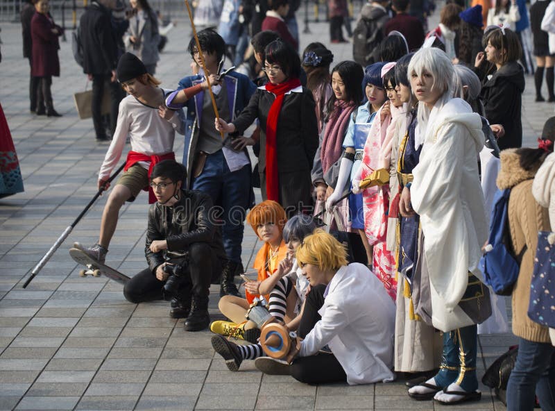 COSPLAYER in the Comiday16 Anime Festiva Editorial Image - Image of ...