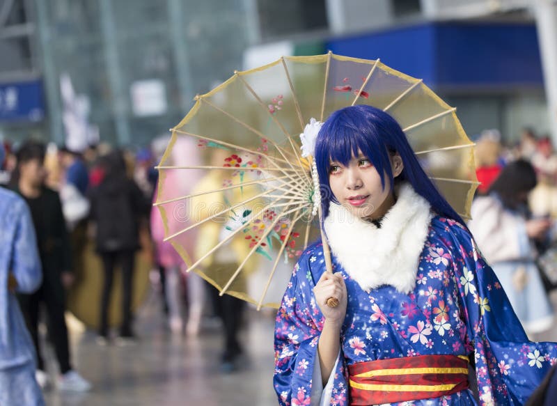 COSPLAYER in the Comiday16 Anime Festiva Editorial Photography - Image ...