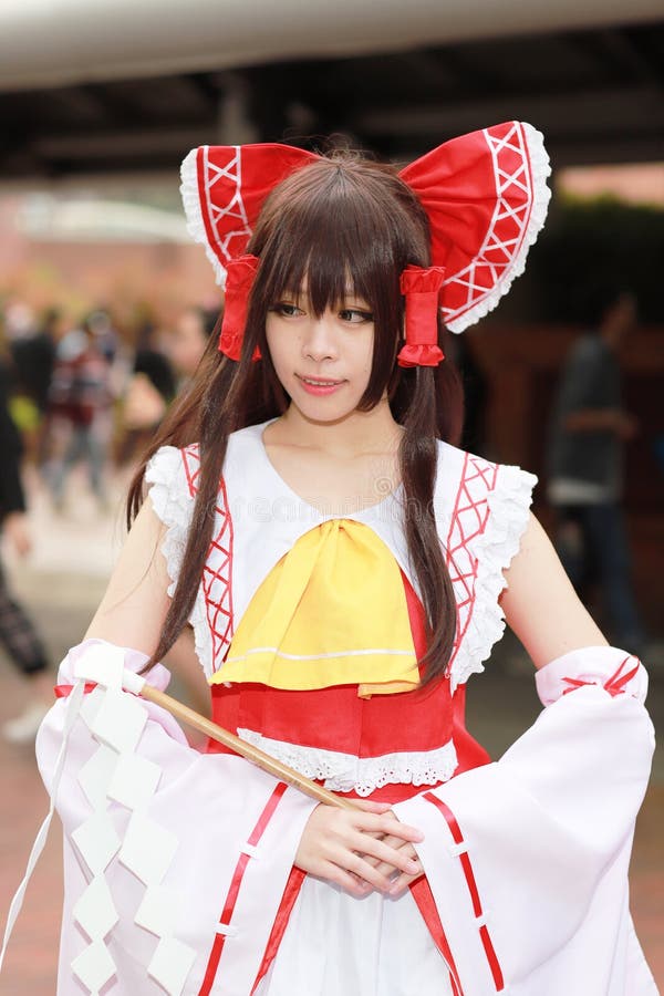 Cosplayer Posing the Japanese Animation in Event Editorial Stock Photo ...