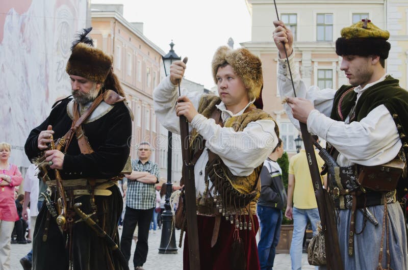 Cossacks editorial photo. Image of warrior, lvov, cossack - 27997006