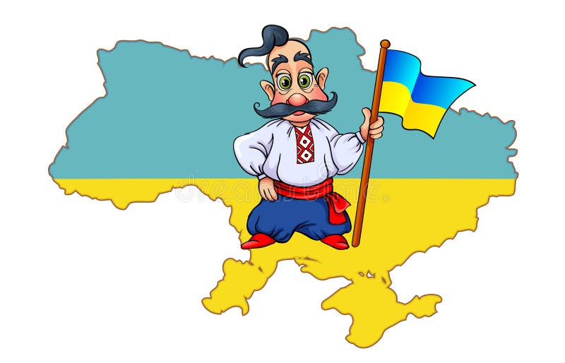 Administrative and Political Map of Ukraine in Ukrainian Language with ...