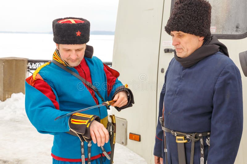 The Cossacks editorial stock image. Image of parade - 255049094