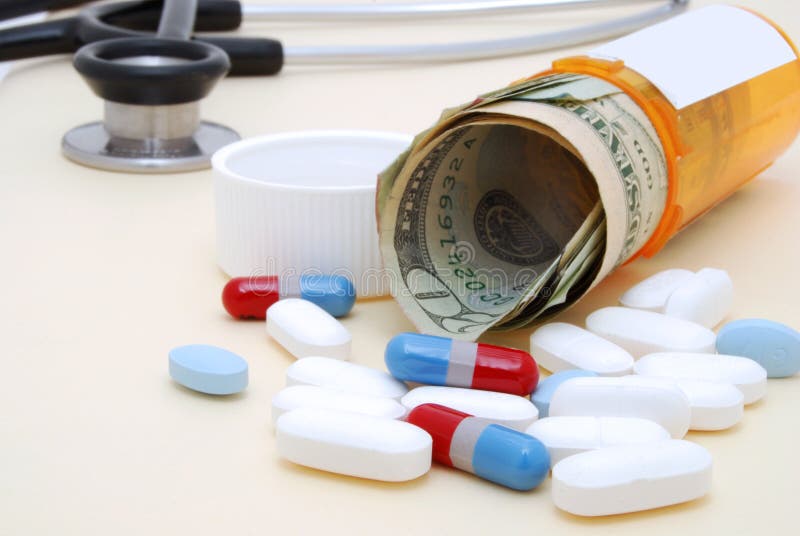 Drug Costs stock image. Image of medicine, payment, health - 60349