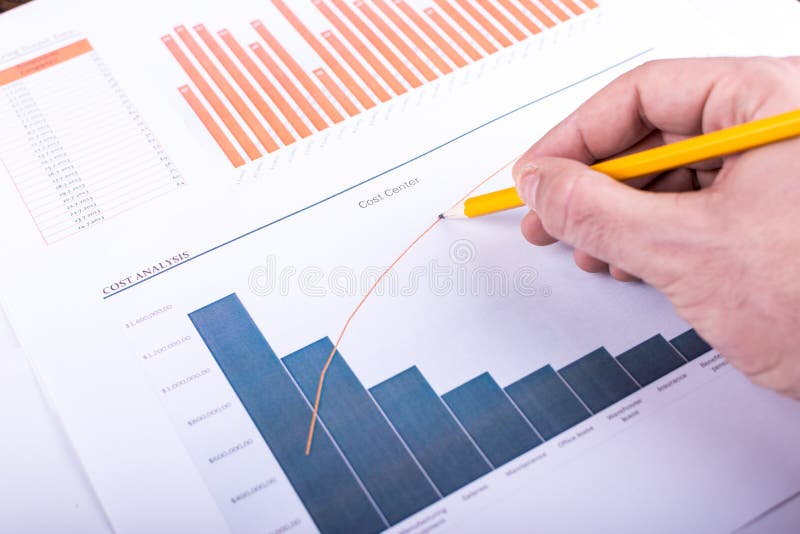 Cost analysis stock image. Image of financial, graph - 38631731