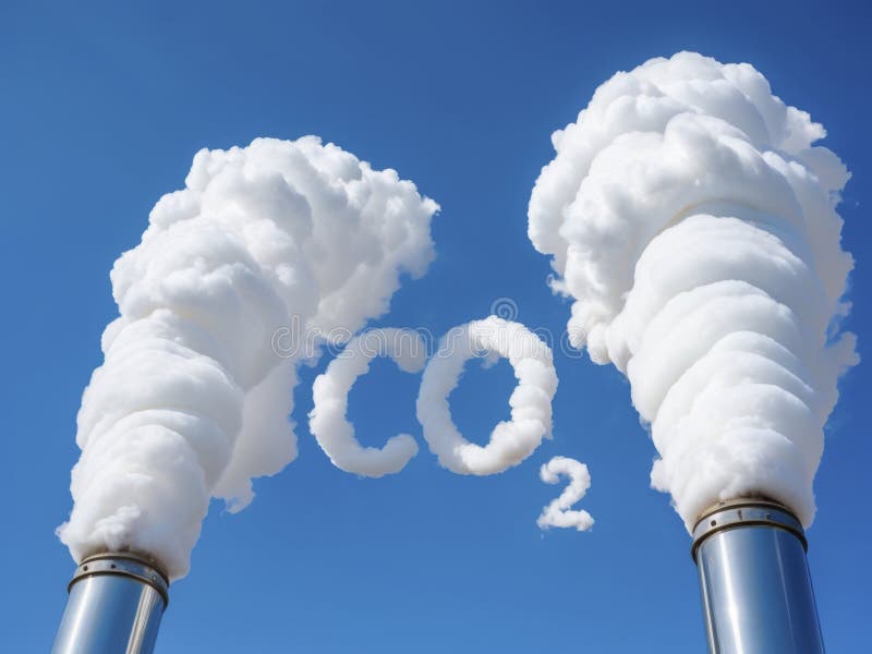 The Cost of Carbon stock illustration. Illustration of industrial ...