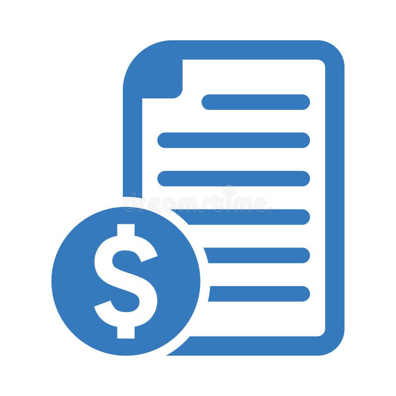 Cost, Commercial, Price List Icon. Blue Color Vector Stock Vector ... Cost, Commercial, Price List Icon. Blue Color Vector Stock Vector ...